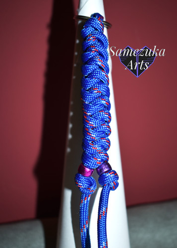 Paracord keychains (Snake Knot) | Samezuka Arts