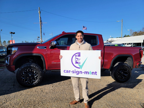 2019 GMC SIERRA 1500 DENALI | CAR-SIGN-MINT