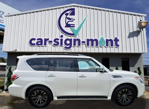 2020 Nissan Armada Platinum | CAR-SIGN-MINT