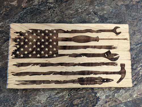 Handyman flag | DLH Woodworking