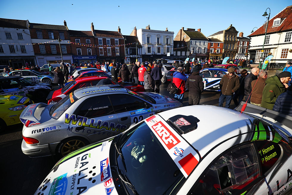 Full Entry for the East Riding Stages Rally 2024