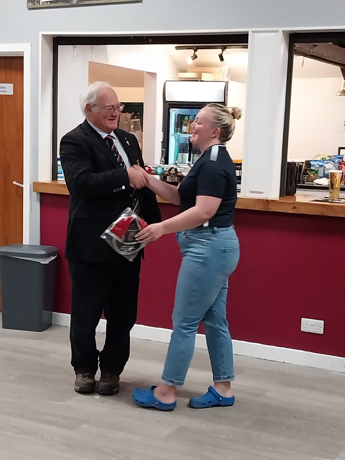 A new member of the Bucks RFU 150+ Club