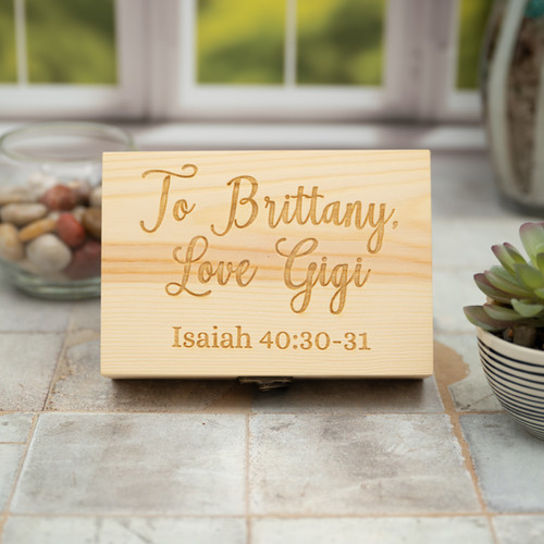 Pine Keepsake Box Black Hills Creation