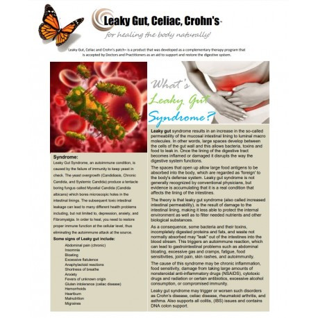 Leaky Gut, Celiac, Crohn's - BioEnergy Patch (10 Pack) | Seriously ...