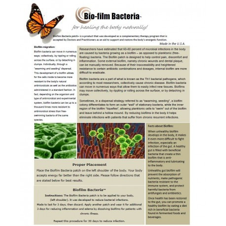 Bio-Film Bacteria - BioEnergy Patch (10 Pack) | Seriously Smart Tech