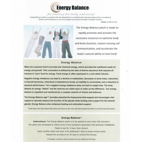 Energy Balance - BioEnergy Patch (10 Pack) | Seriously Smart Tech