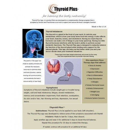 Thyroid Plus - BioEnergy Patch (10 Pack) | Seriously Smart Tech