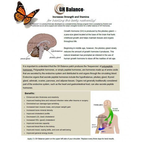GH Balance (Growth Hormone) - BioEnergy Patch (10 Pack) | Seriously ...