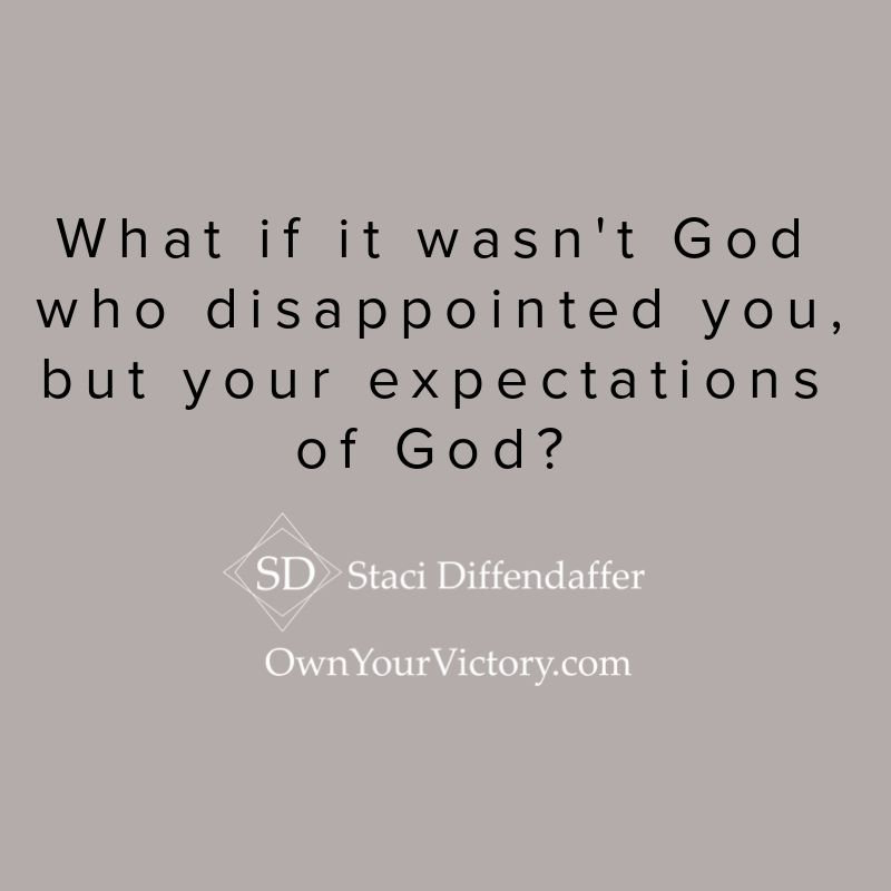 When God Disappoints