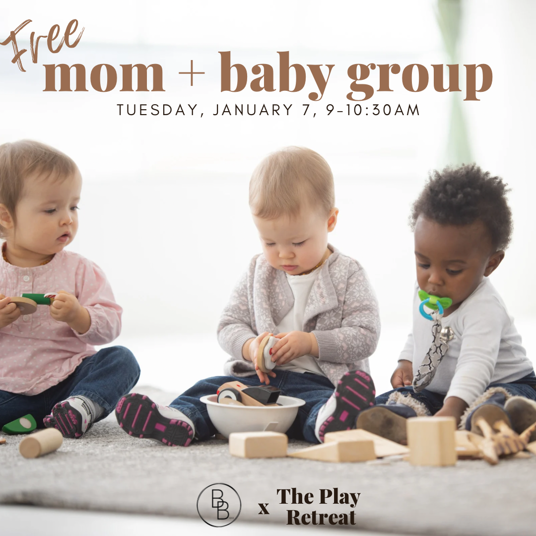 FREE Mom + Baby Group at The Play Retreat | babblebooks