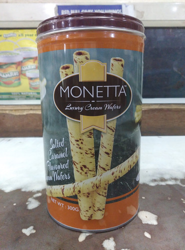 Monetta Caramel Flavoured Wafers 300g | sehgal traders