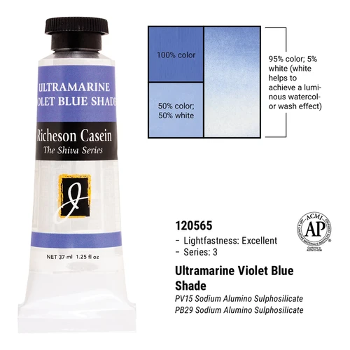 Ultramarine Violet Blue Shade 1.25 oz. | Art Party Unlimited