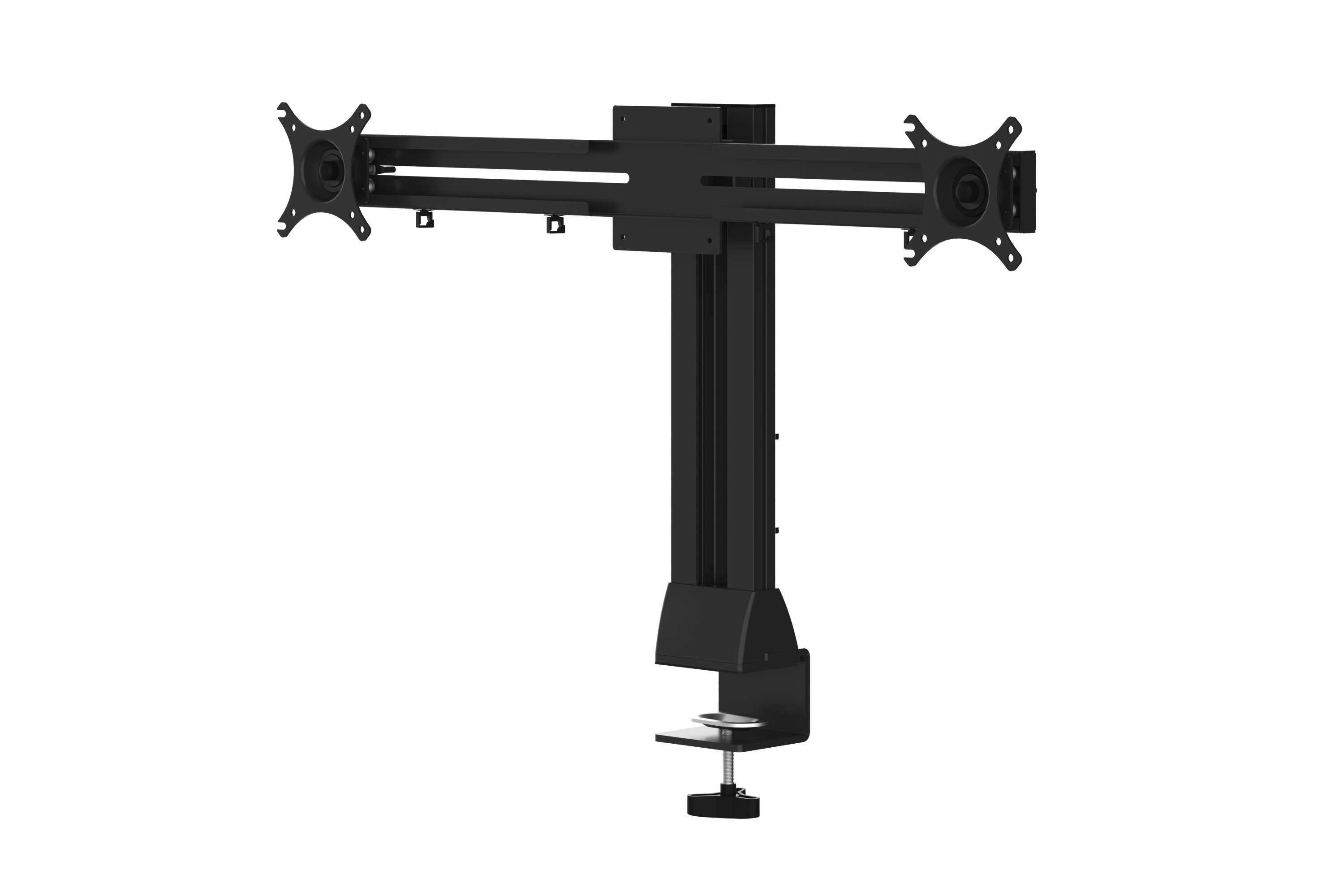 Support double écran réglable en hauteur