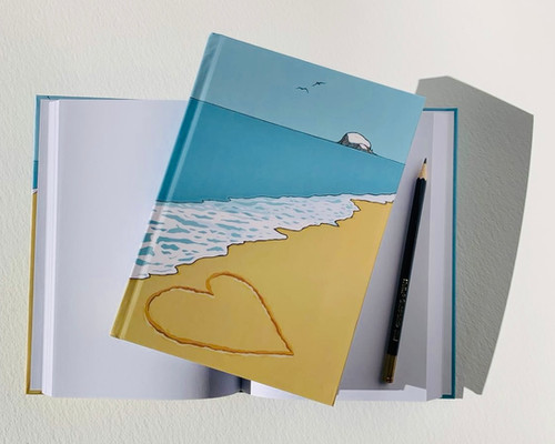 Bonzo-Art ‘Wish You Were Here’ Notebook | bonzo-art