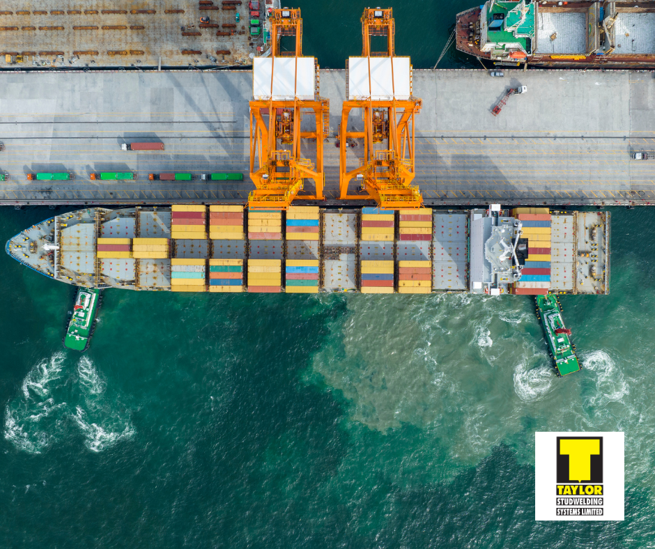 Spotlight on Shipbuilding: Stud Welding Solutions
