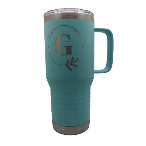 20 oz Travel Mug with Slider Lid | Markit Engraving