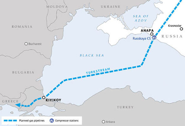 Construction of TurkStream gas pipeline’s offshore section commenced