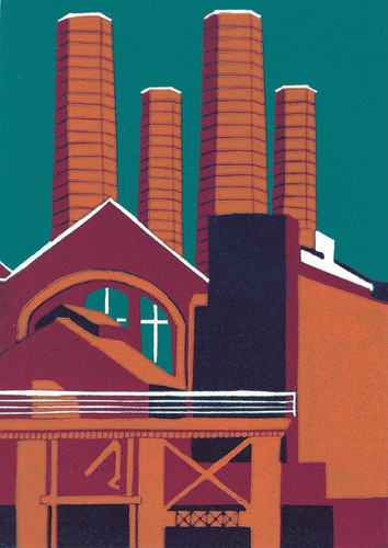 Jennie Ing - Greenwich Power Station | GreenwichPrintmakers