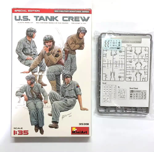 (п/заказ) MiniArt 35391 1/35 Американские танкисты 2МВ US Tank Crew ...