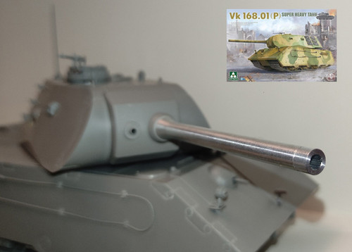 Model Gun MG-3641 128-мм пушка KwK L/50A для VK 168.01 (P) с нарезами ...