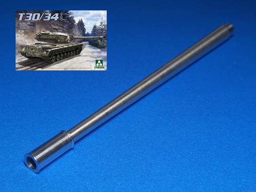 Model Gun MG-3623 120-мм американская пушка T53 для танка Т34 (Takom ...