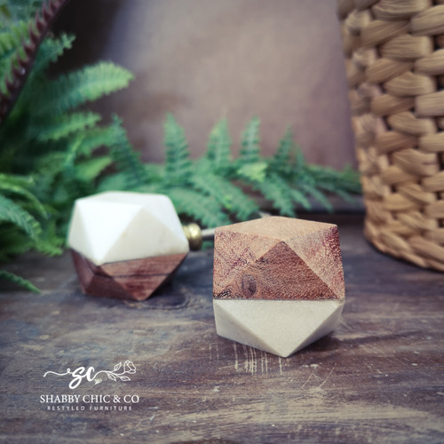 Wooden Bone Knob | Shabby Chic & Co