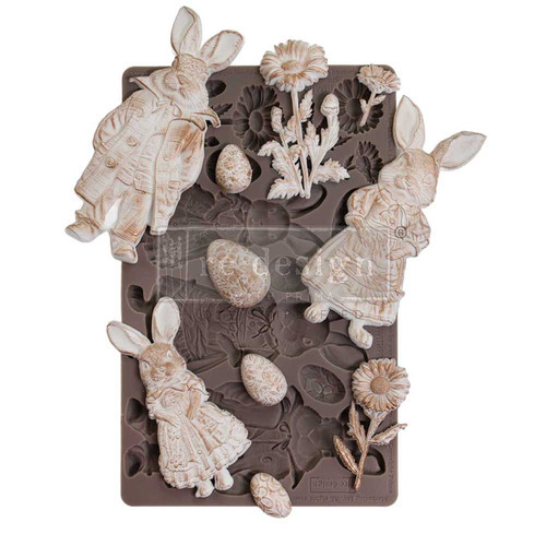Springtime Bunny - Redesign with Prima Decor Mould | Shabby Chic & Co