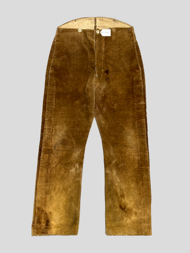 Corduroy "Calzoneras" Riding Trousers | TMT Museum