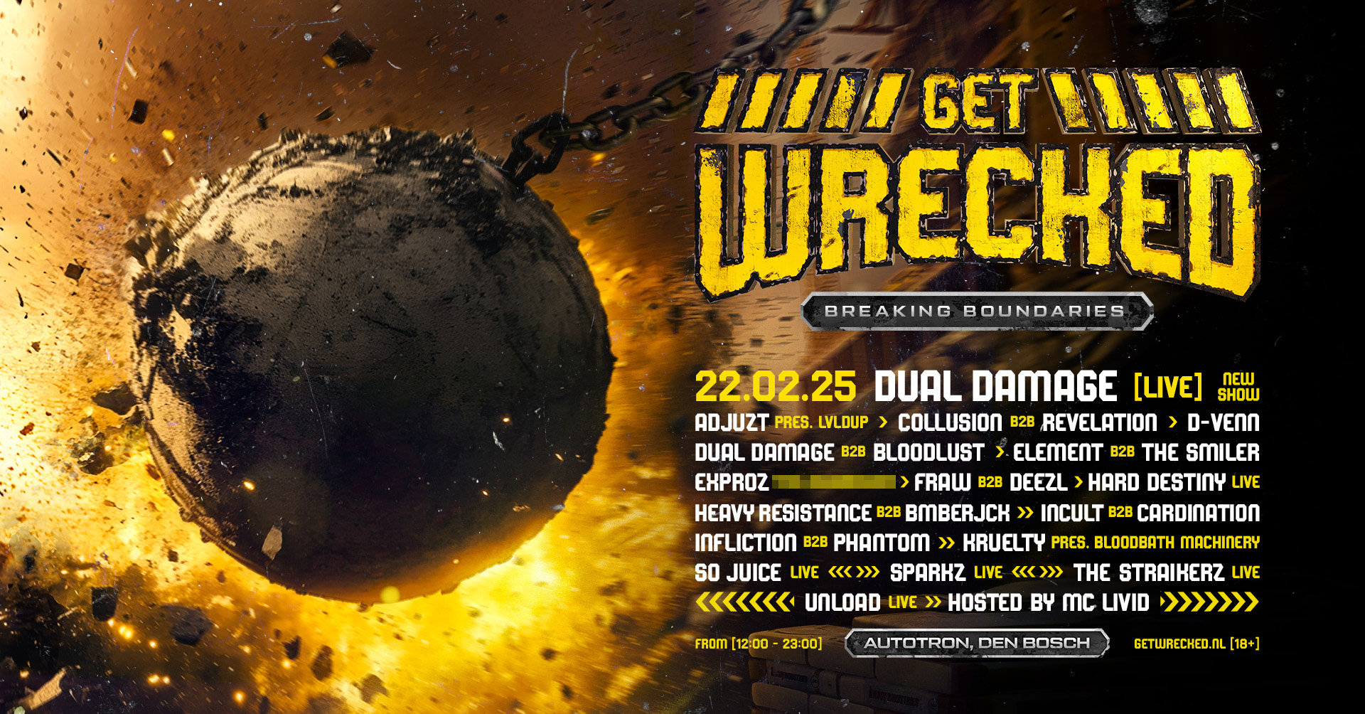 Get Wrecked 2025 | RAVE PARTY TEKNIVAL