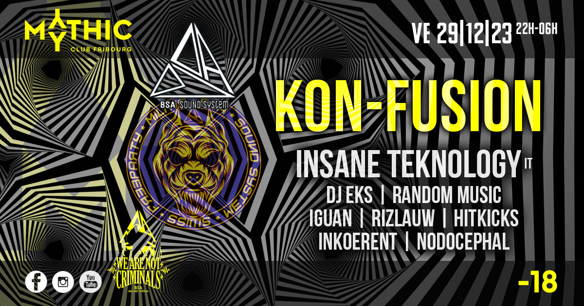 KON-FUSION - INSANE TEKNOLOGY | RAVE PARTY TEKNIVAL