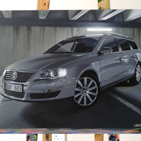 VW Artwork | VW Paintings | VW Wall Art | VW Automotive Art