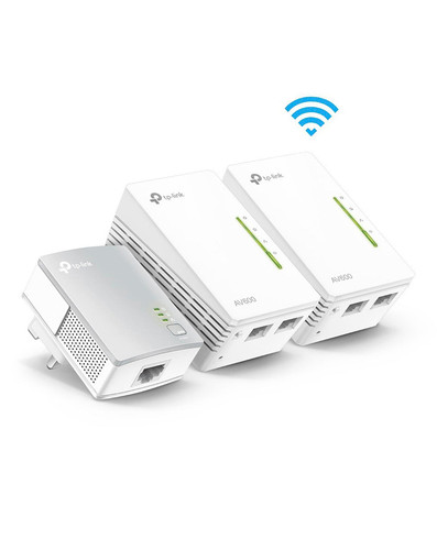 TP Link AV600 Powerline Adapters Double (PRECONFIGURED) | Astra Broadband