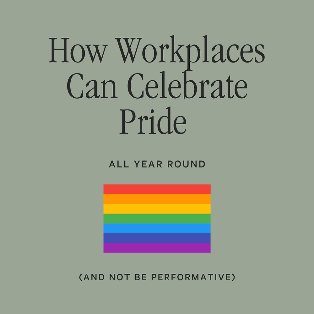 How Workplaces Can Celebrate Pride