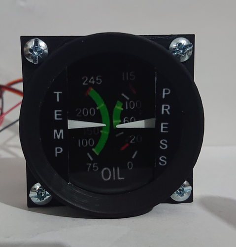 CESSNA TEMP/PRESS GAUGE | Aircraft Sim Parts
