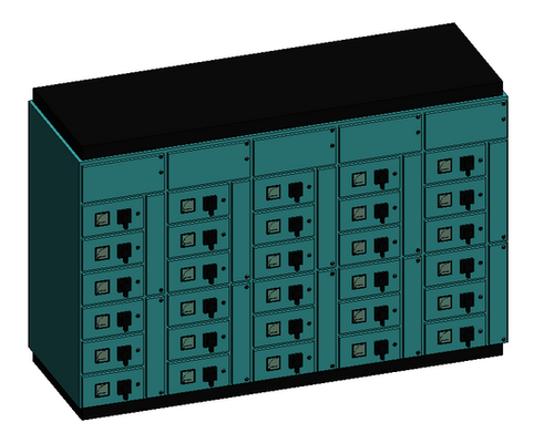 LV Panel Board with Cable Entry | BIMKICK ELECTRICAL