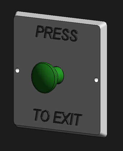 SecurityDevices_ExitButton | BIMKICK ELECTRICAL