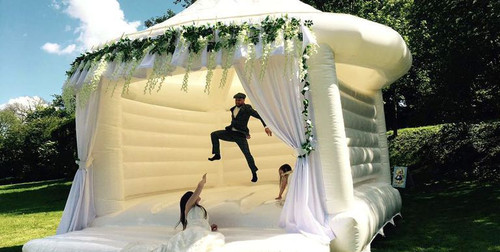 White Wedding Bouncy Castle | Best Events & Hire