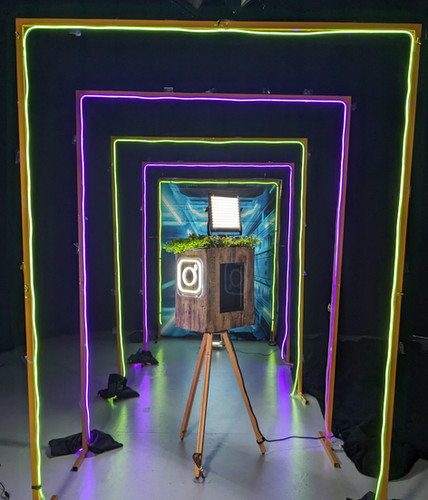 LED Tunnel Photo Booth | Best Events & Hire