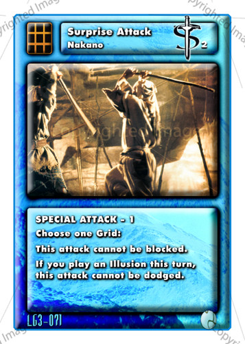 LG3-071 - Nakano - Surprise Attack | Highlander CCG