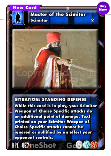 Scimitar - Master Scimitar | Highlander CCG