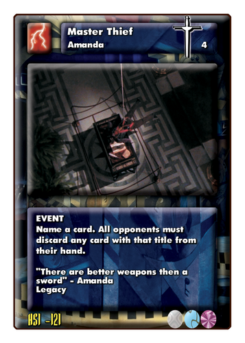 Amanda Masters Thief | Highlander CCG