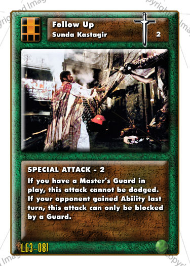 LG3-081 - Sunda Kastagir - Follow Up | Highlander CCG