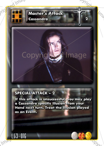LG3-016 - Cassandra - Masters Attack | Highlander CCG