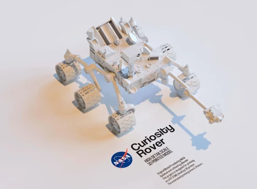 NASA Mars Curiosity Rover STL File | SIGMA Unlimited