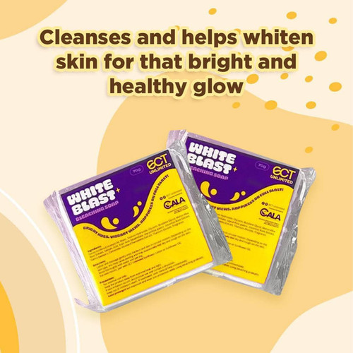White Blast bleaching Soap by SCT |70g | The Goddess Beauty