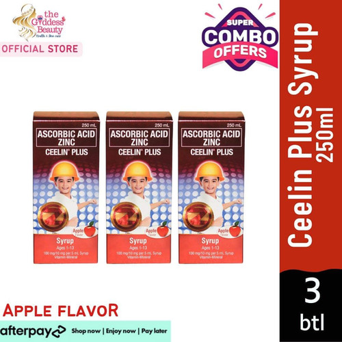 Ceelin Plus Syrup 250ml Combo Package | The Goddess Beauty