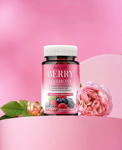 Elicare Berry Harmony | 60 tablets | The Goddess Beauty