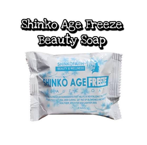 Shinko Age Freeze Beauty Soap |70g (BUY 1 Take 1) | The Goddess Beauty