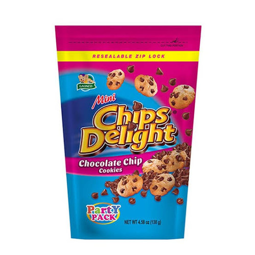 Chips Delight Chocolate Chips Party Pack 130g | The Goddess Beauty