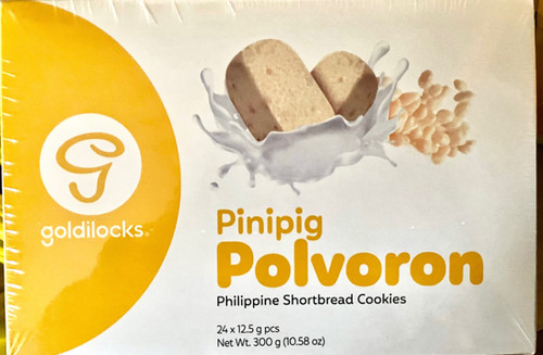 Goldilocks Pinipig Polvoron (box) | 300g 24 PCS | The Goddess Beauty